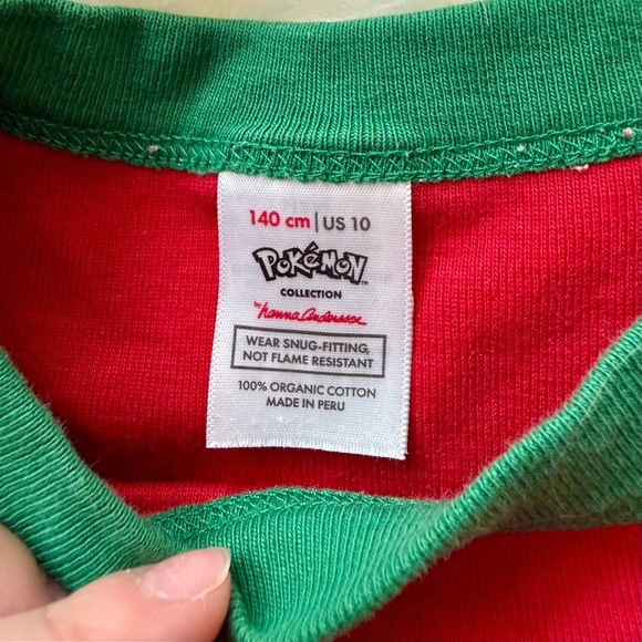 Hanna Andersson | Pajamas | Hanna Andersson Pokemon Pikachu Kids ...